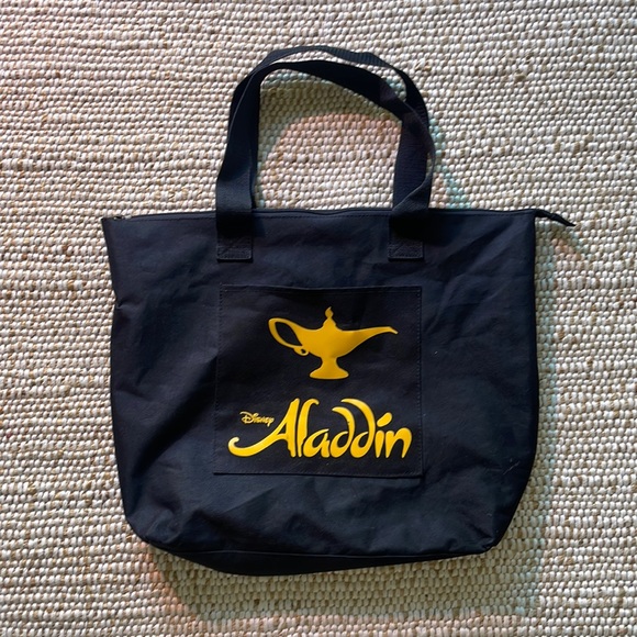 Disney | Bags | Disney Aladdin Canvas Tote Bag | Poshmark